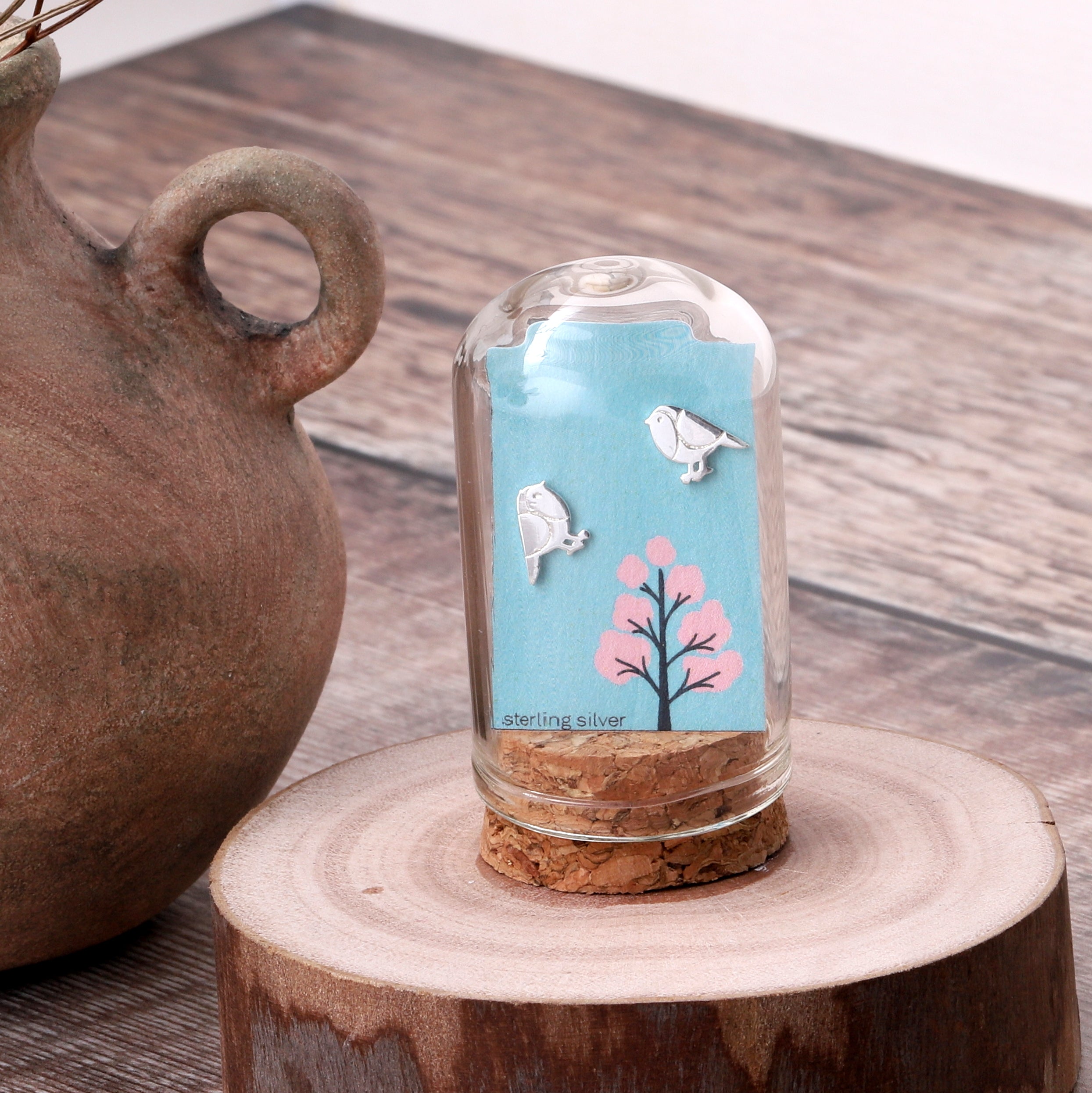 TT53019/20 British Life Robins SILVER/GOLD – attic creations